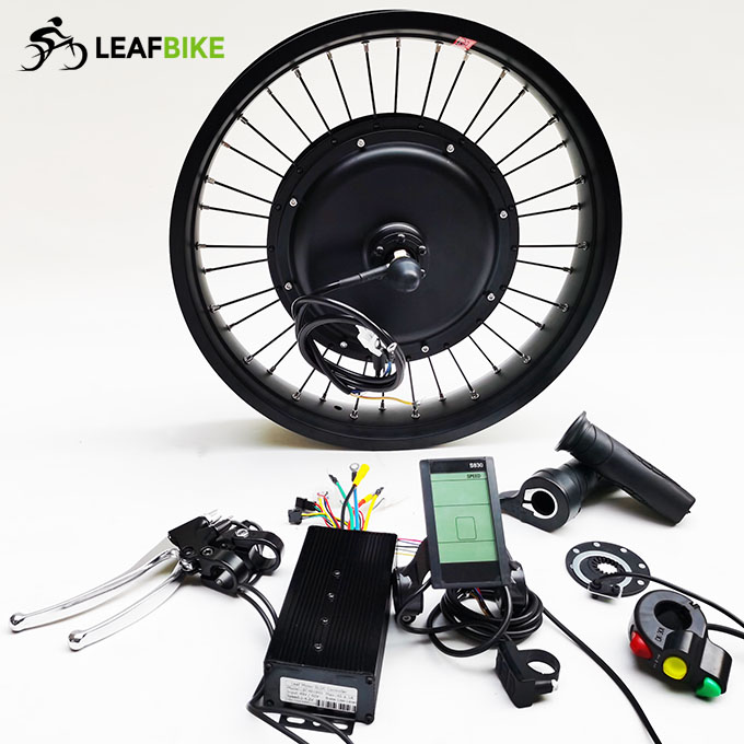 20 inch 48V / 52V 1000W rear hub motor electric bike conversion kit ...