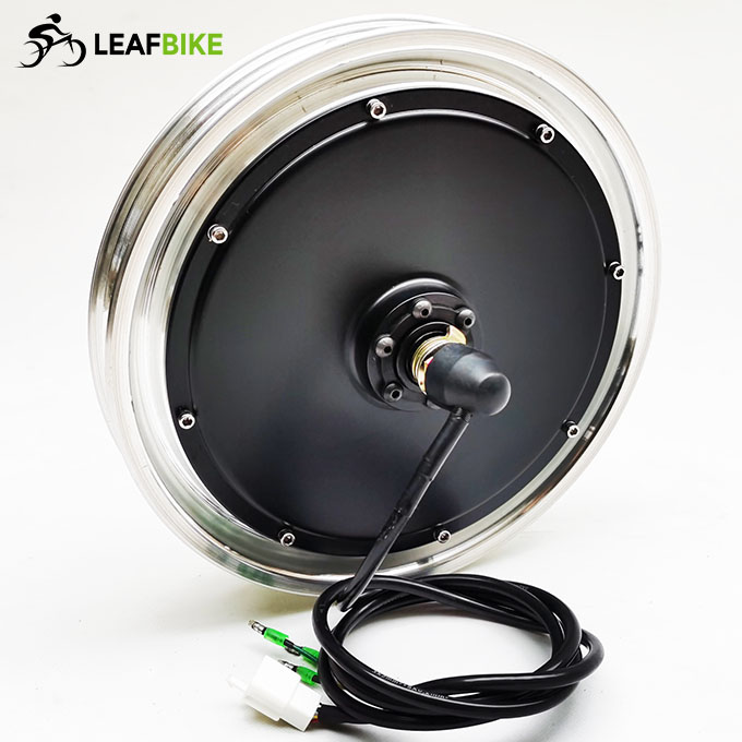 Casted 14 inch 48V 52V 1000W front hub motor electric bike conversion kit