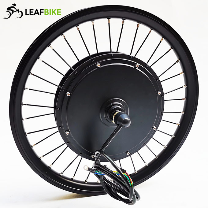 BMX 20 inch 48V 52V 1500W rear hub motor electric bike conversion kit