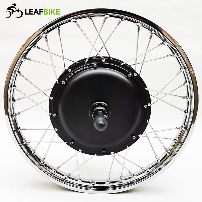 1.4 - 17 inch 60V 2000W rear electric motorcycle motor kit