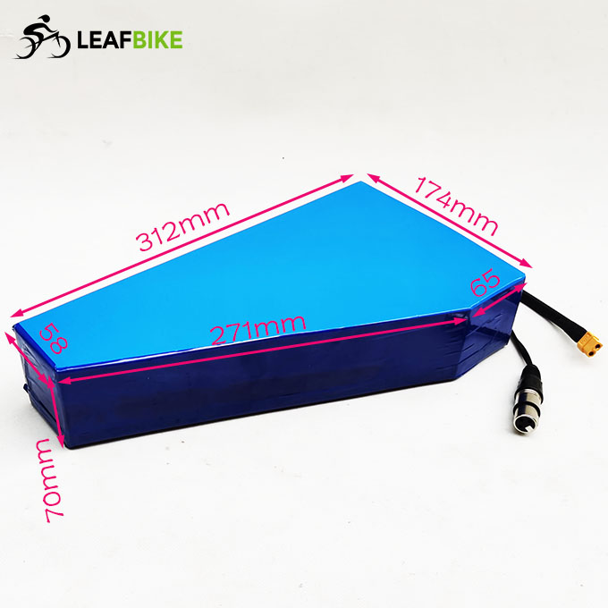 48V 20AH 1500W electric bike battery triangle battery