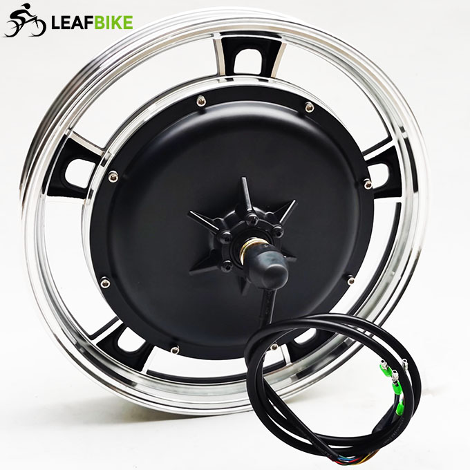 16 inch 48V 52V 1000W rear hub motor electric bike kit wheel